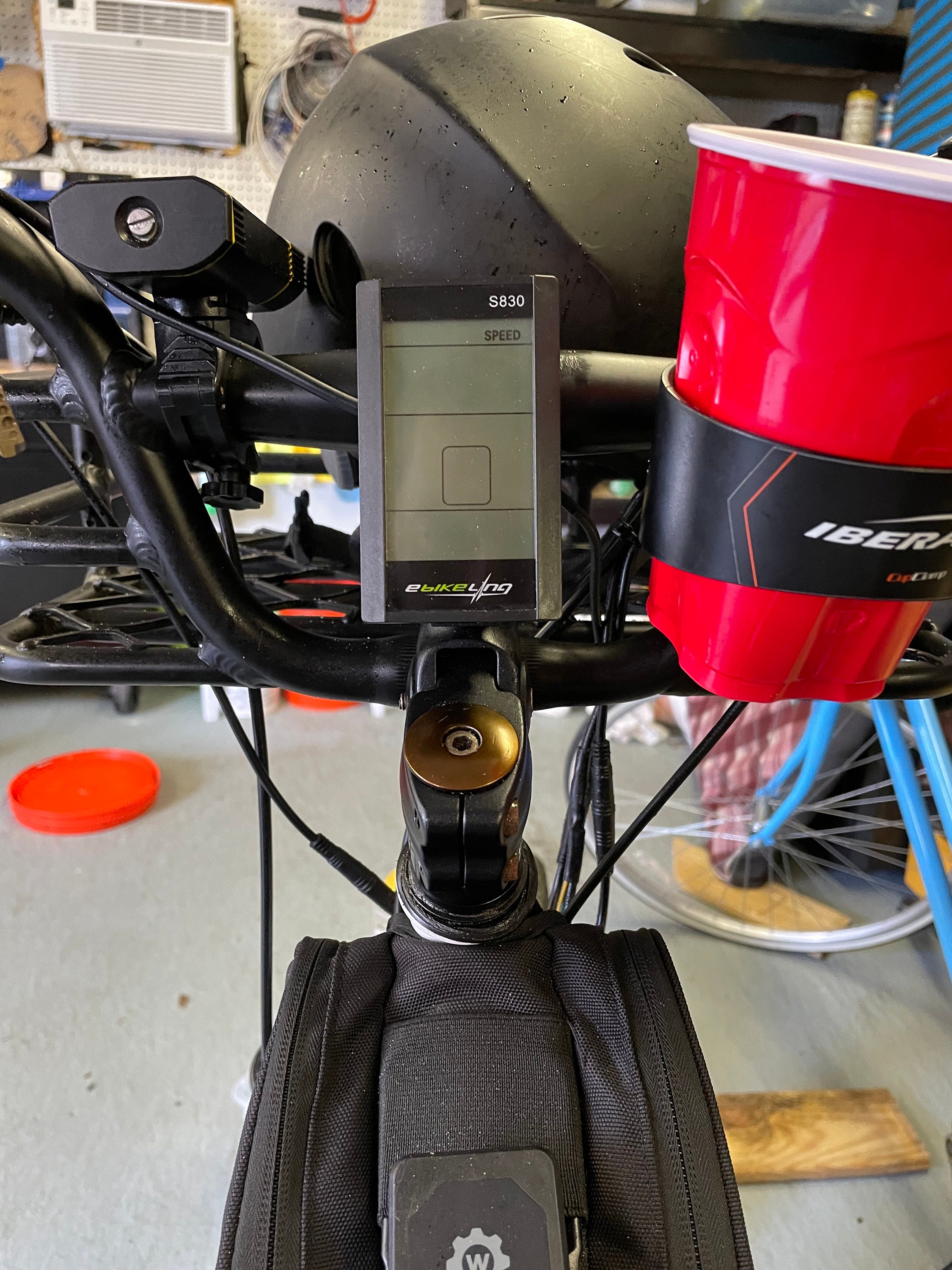 Stem Mount for S830 Ebike Display| Ebikeling, LCD Display Bracket for ...