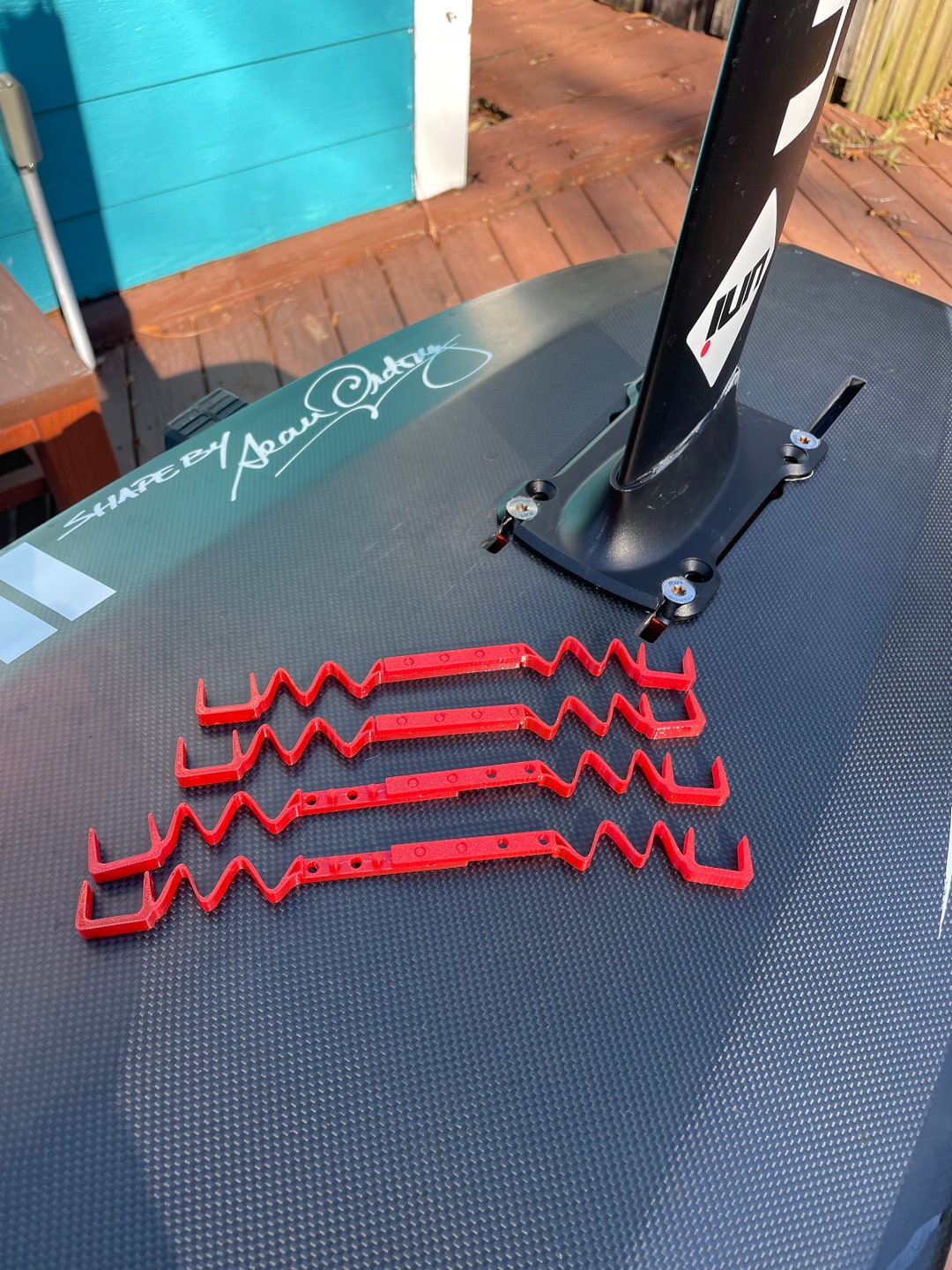 Tracktamer Foilboard Hardware Retainers - Gen 2, Adjustable! 4-pack ...