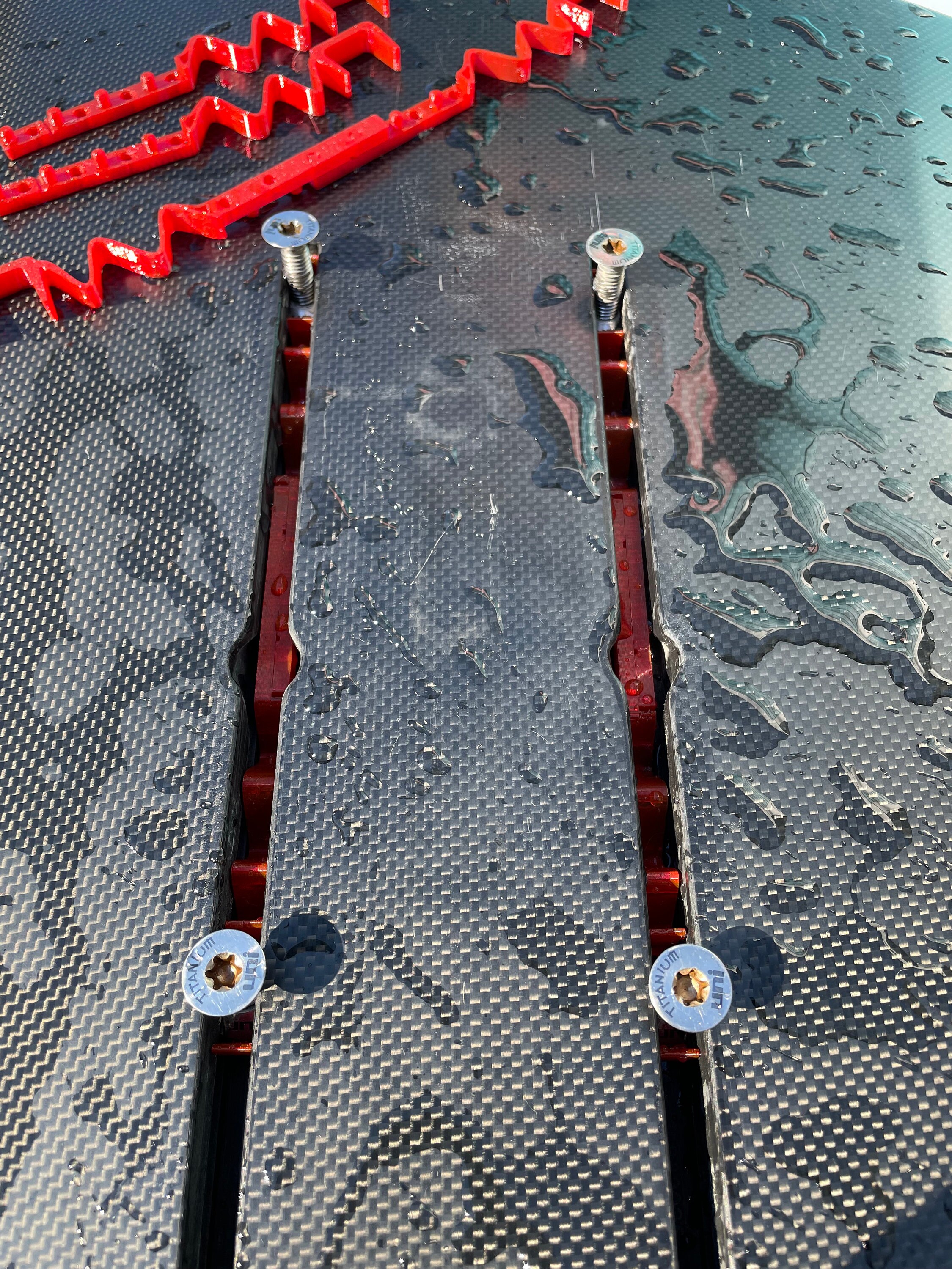 Tracktamer Foilboard Hardware Retainers Gen 2, Adjustable 4-pack two ...