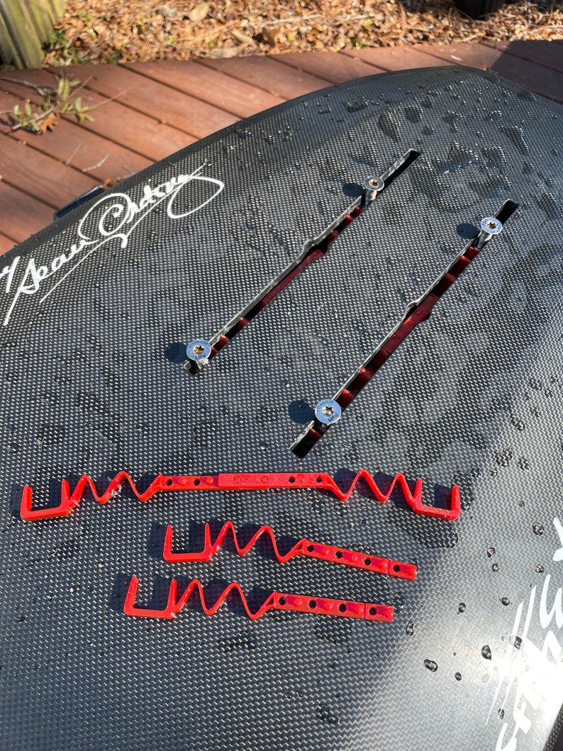 Tracktamer Foilboard Hardware Retainers - Gen 2, Adjustable! 4-pack ...