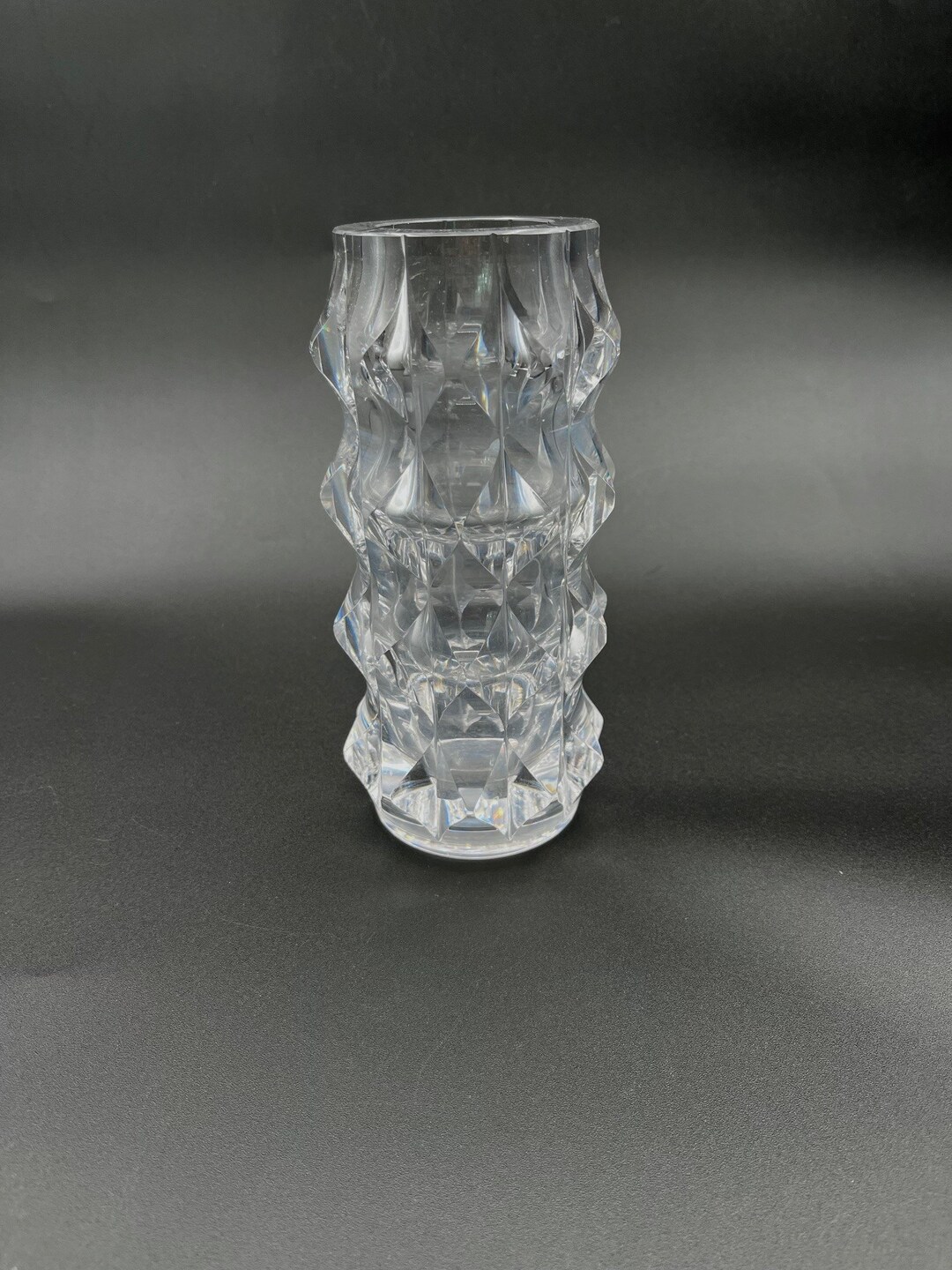 Norway Hadeland Glassverk Willy Johansson Hand Blown Glass Vase Vintage ...