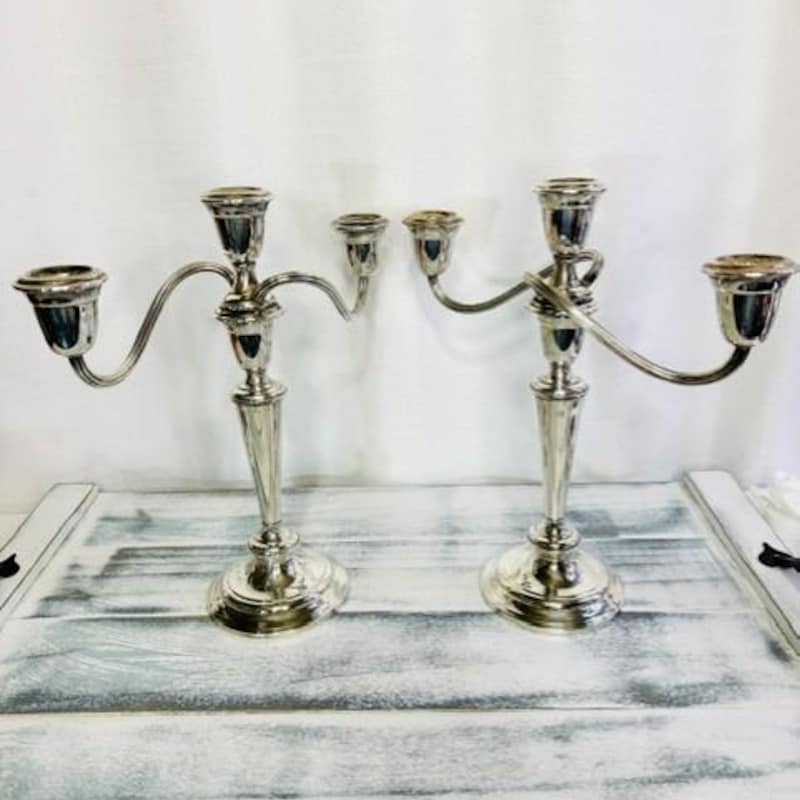 Sterling Gorham Candle - Etsy