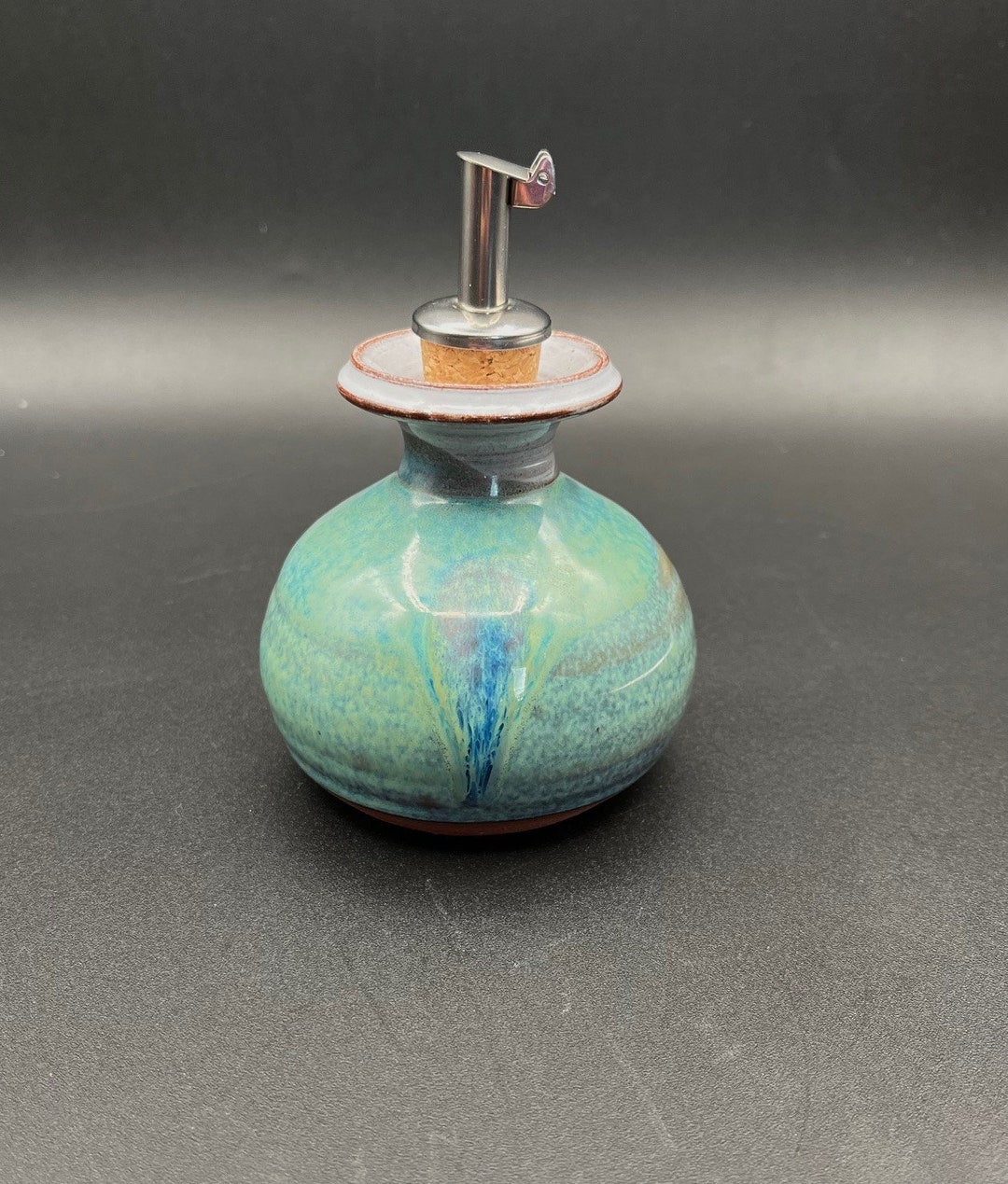 Rupert Blamire Bristol Studio Art Pottery Olive Oil Dispenser Bottle ...