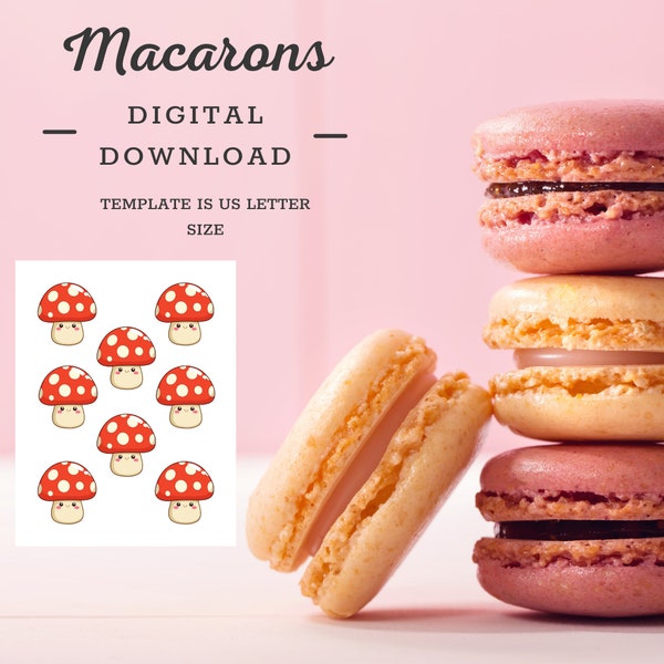 Macaron Print - Etsy