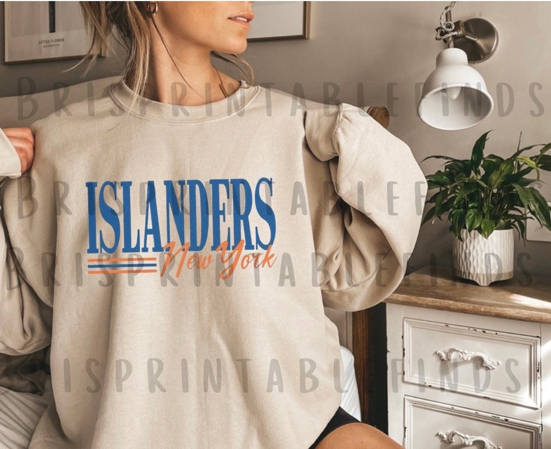 New York Islanders Sweatshirt, Vintage Sweatshirt, NHL Sweatshirt ...