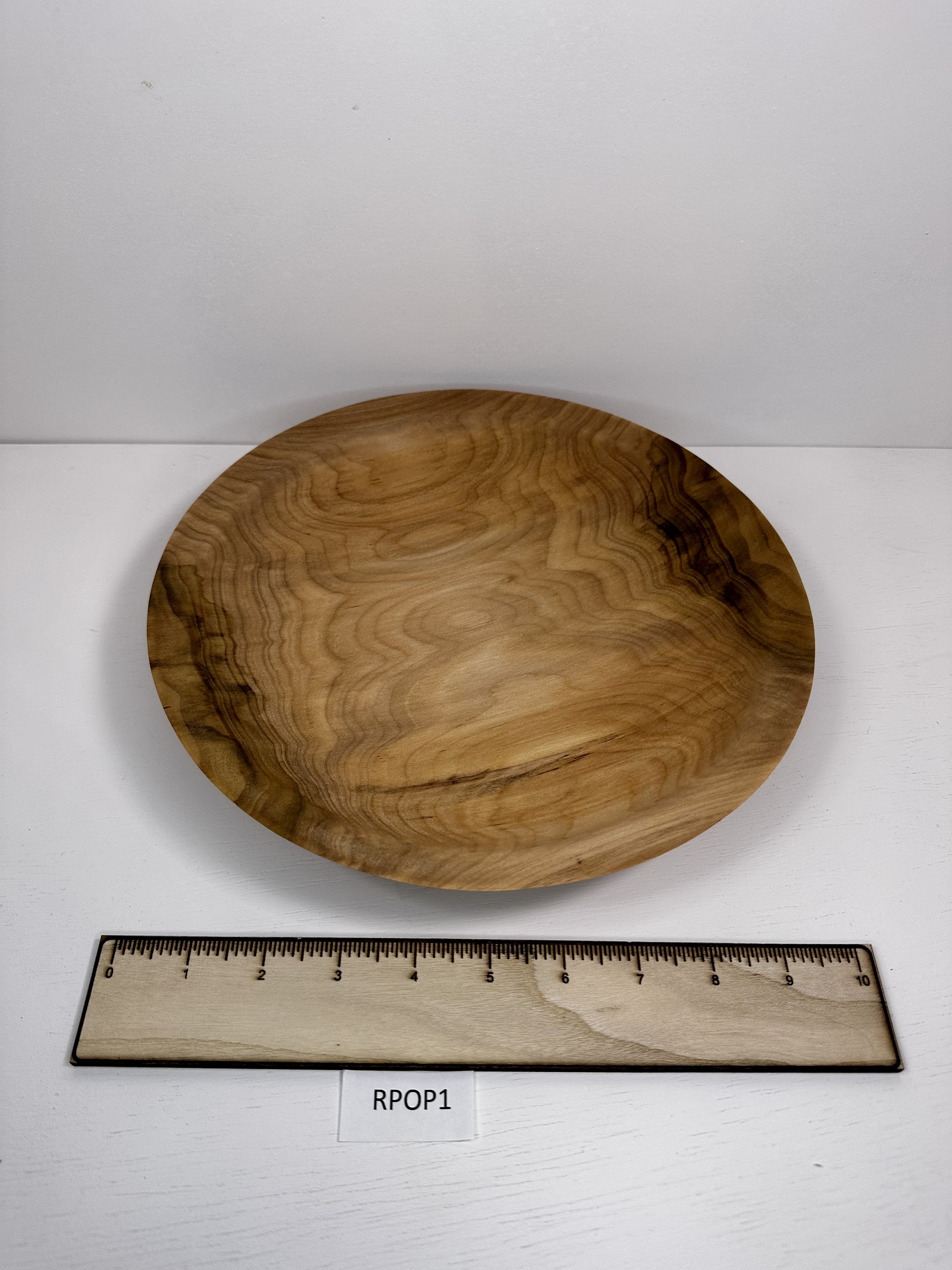 Shallow Rainbow Poplar Bowl/serving Dish - Etsy