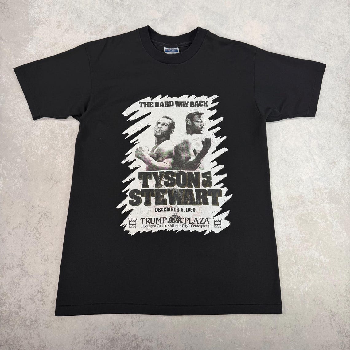 Vintage 1990 Mike Tyson Vs Alex Stewart Boxing T-shirt - Etsy