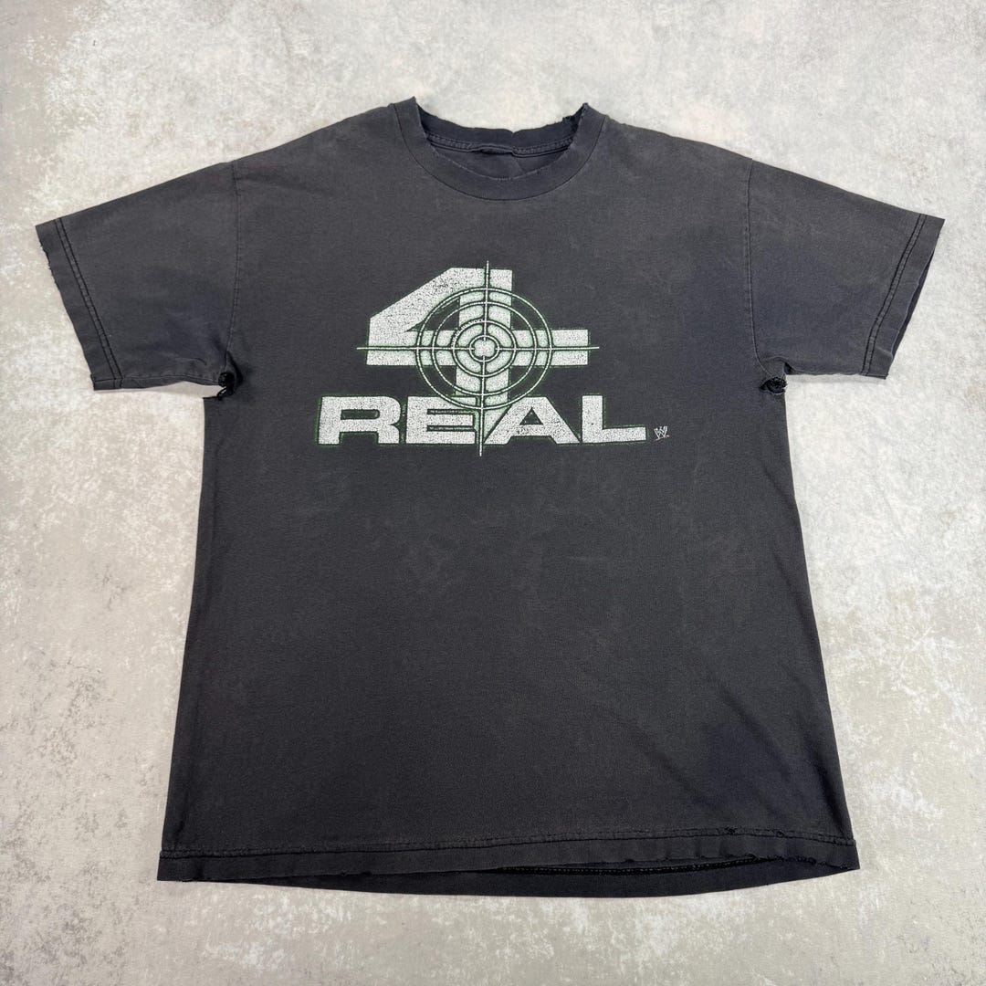 Vintage 2000’s Chris Benoit WWE Wrestlemania 4real T-shirt Black - Etsy