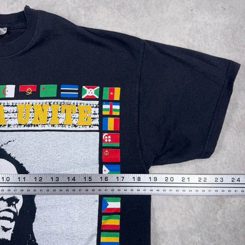 Vintage Bob Marley Graphic Tee - Africa Unite, 90s Reggae XL - Etsy