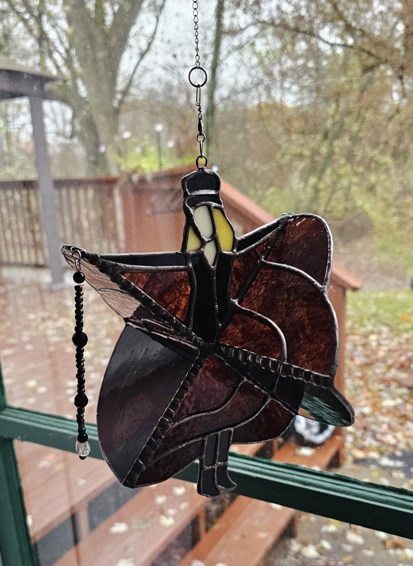Gypsy Dancer Stained Glass Spinner - Stevie Nicks Inspired - Dancing ...