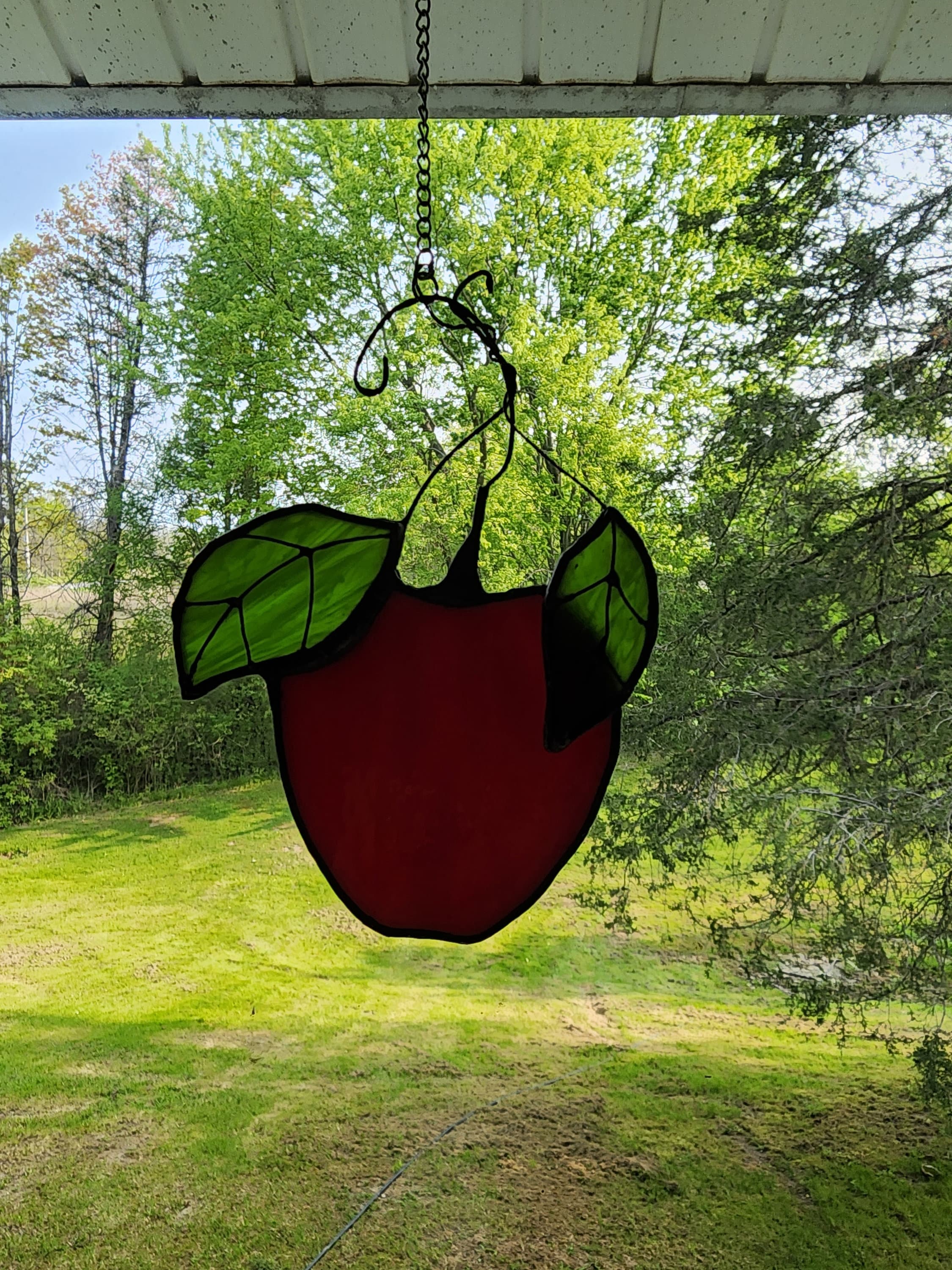Stained Glass Apple, Favorite Teachers Gift - Etsy