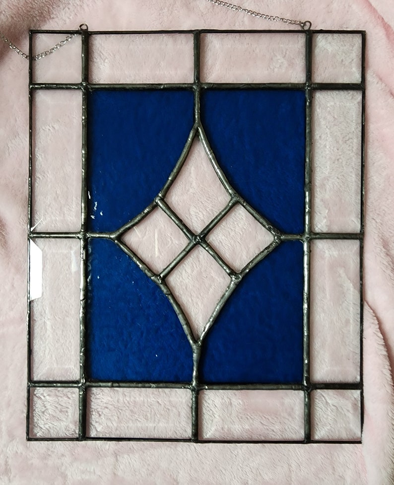 Stained Glass Bevel Cluster, Birthday, House Warming - Etsy