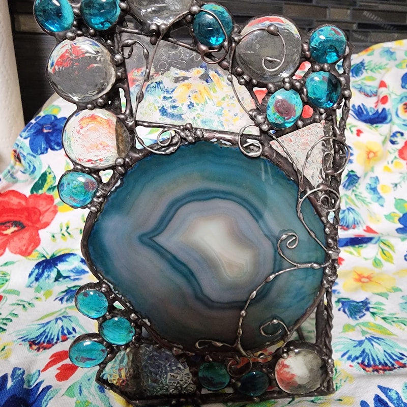 Agate Stained Glass - Etsy