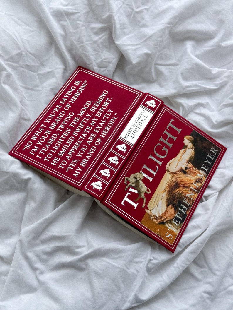Twilight by Stephenie Meyer // Rebind // Handmade Edition - Etsy