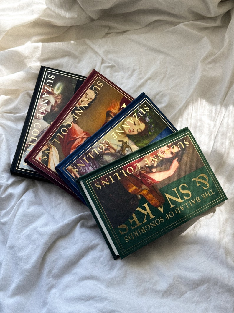The Hunger Games Book Set // Rebind // Suzanne Collins - Etsy