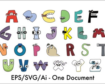 Alphabet Lore Poster - Etsy