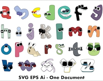 Alphabet Lore Svg - Etsy UK
