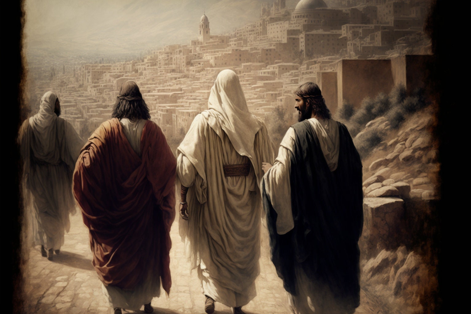 The Road to Emmaus - Etsy