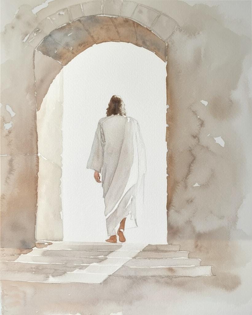 The Risen Christ - Jesus Leaving the Tomb, Faith-based Artwork ...