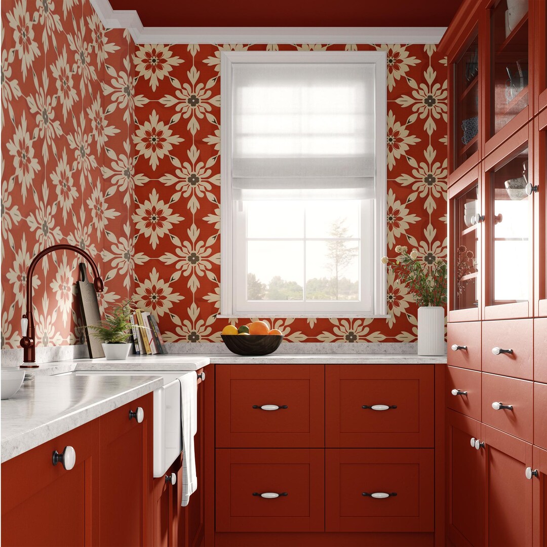 Wallpaper Removable Peel and Stick or Permanent Traditional Wallpaper ...