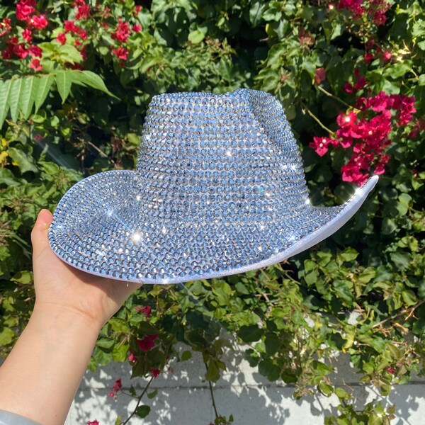 Rhinestone Cowboy Hat - Etsy