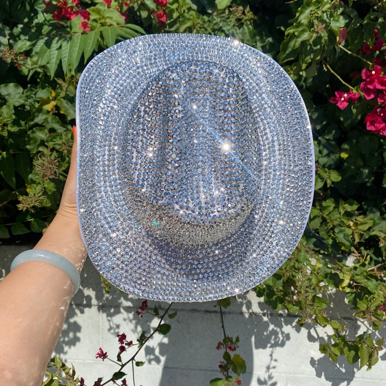 Fully Rhinestone Cowboy Hat Diamond Cowboy Hat - Etsy