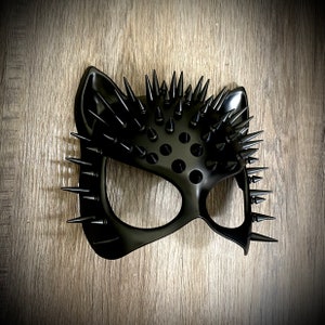 Steampunk Horror Devil Spike Couple Mask, Horror Devil Spike Masquerade ...