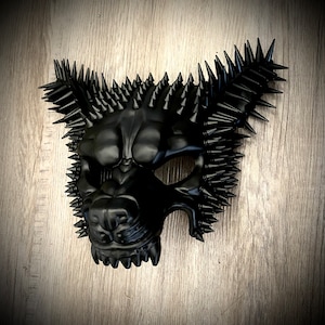 Steampunk Horror Devil Spike Couple Mask, Horror Devil Spike Masquerade ...