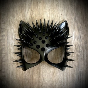 Steampunk Horror Devil Spike Couple Mask, Horror Devil Spike Masquerade ...