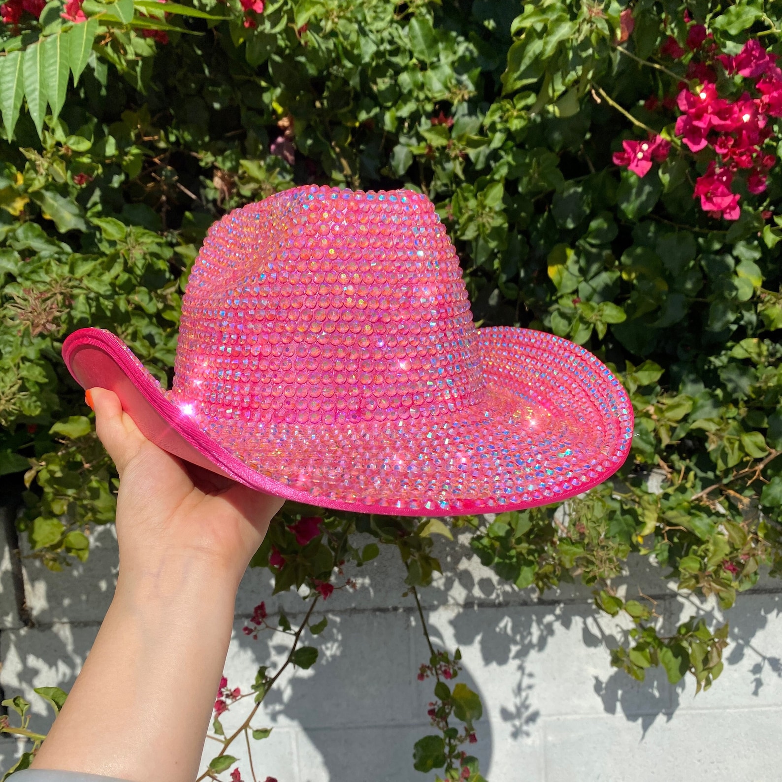Fully Rhinestone Cowboy Hat Diamond Cowboy Hat - Etsy