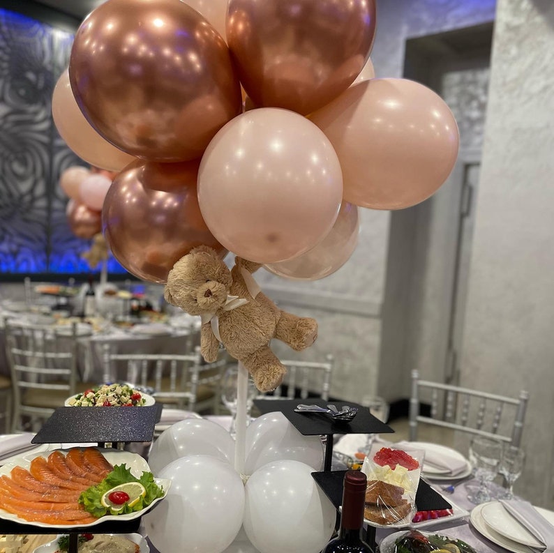 Teddy Theme Birthday Decorations Kits for Boys and Girls With Glitter ...