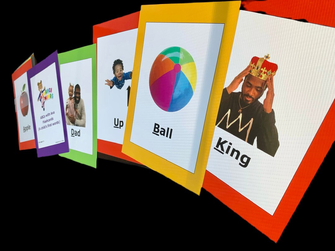ABC Flashcards - Etsy