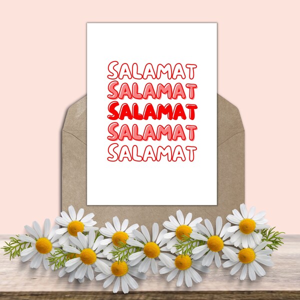 Pinoy Thank You Card - Etsy