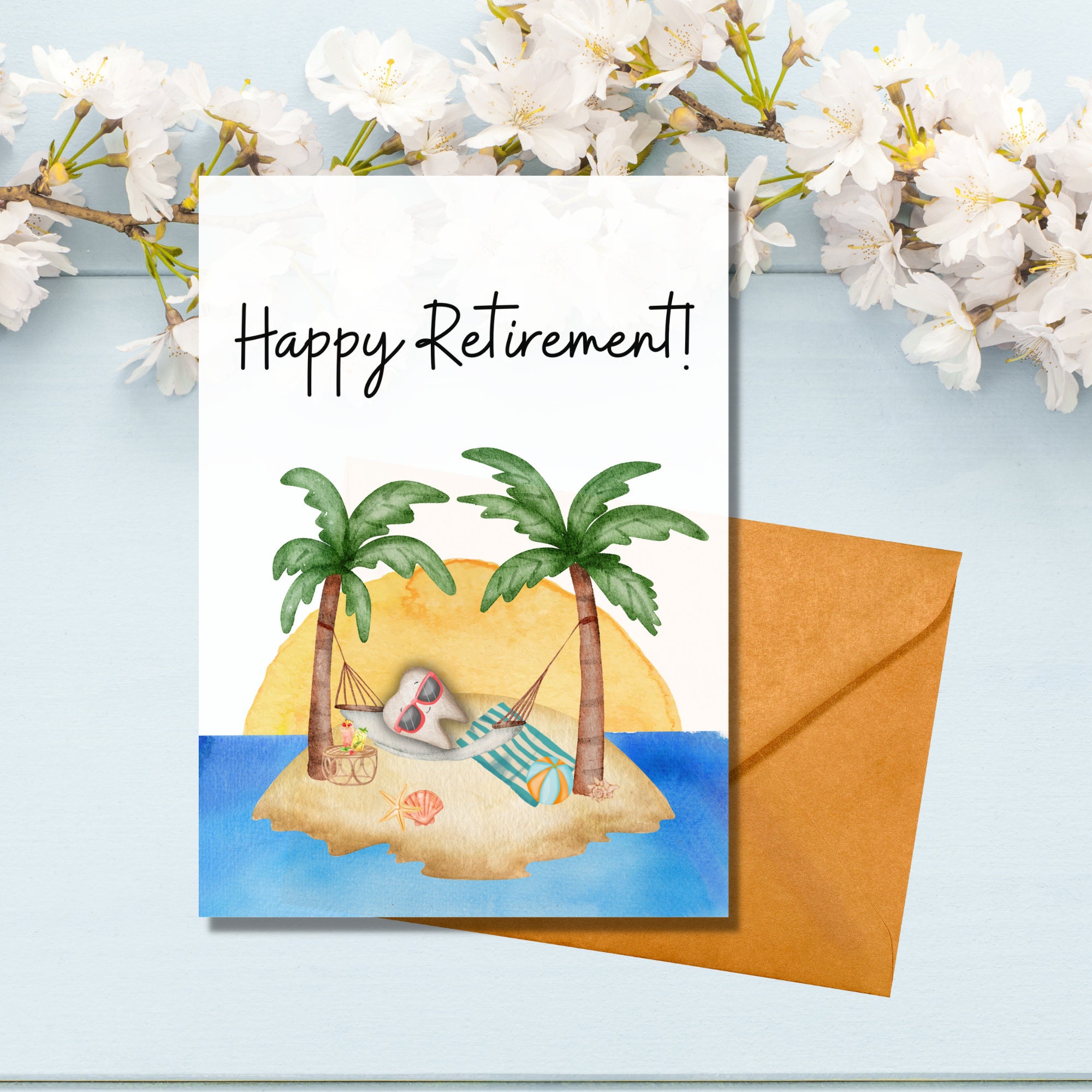 Happy Retirement, Best Dentist, Gift for Retiring Dentist, Beach ...