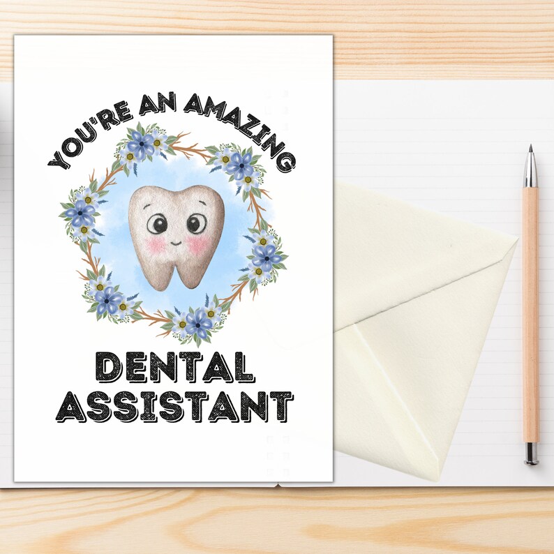 Dental Employee Appreciation Blank Note Cards, Greeting Cards for Thank ...