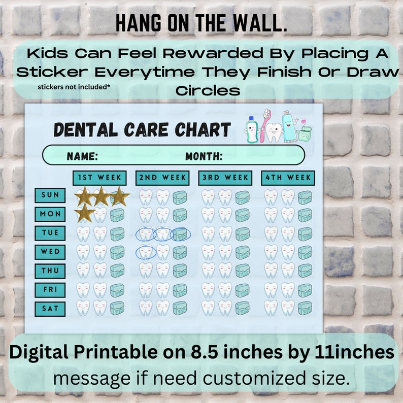 I Brush My Teeth Dental Guide, How to Floss, How to Brush, Dental ...