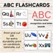 ABC Alphabet Flashcards, Letter Recognition, Letter Sounds, Toddler ...