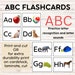 ABC Alphabet Flashcards, Letter Recognition, Letter Sounds, Toddler ...