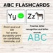 ABC Alphabet Flashcards, Letter Recognition, Letter Sounds, Toddler ...