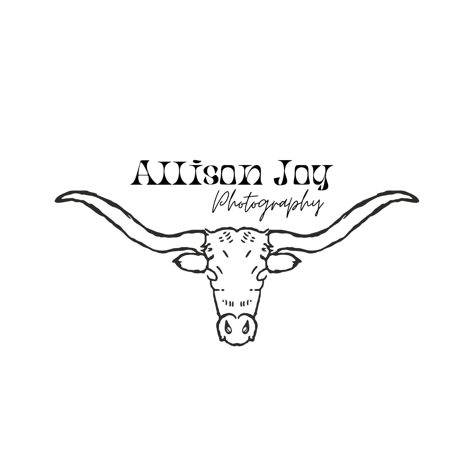 Western Photography Logo Editable Photography Logo Canva Logo Template ...