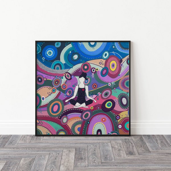 Yoga Inspired Art - Etsy