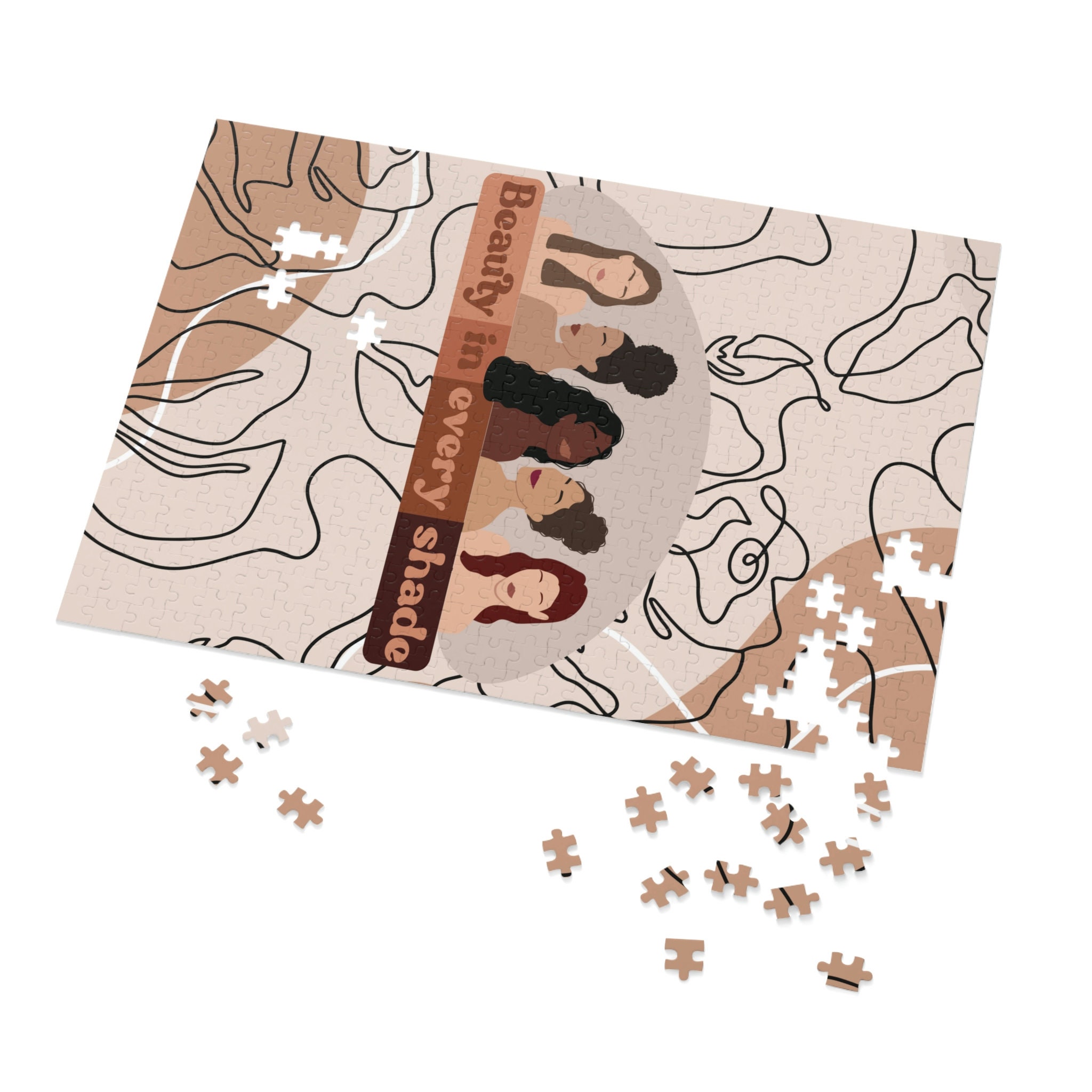 Beauty in Every Shade Jigsaw Puzzle Celebrate Diversity Black History ...