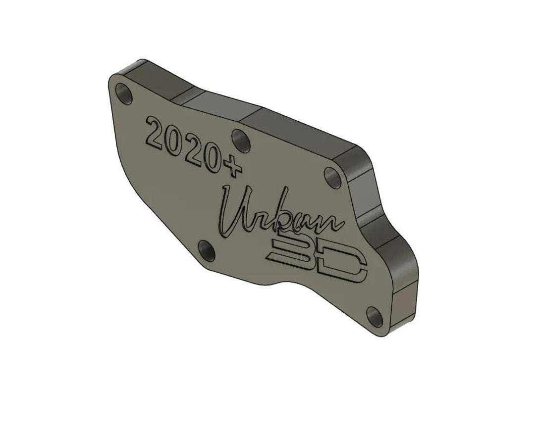 6.7 Oil Filter Adapter Block off Plate 2020+ - Etsy
