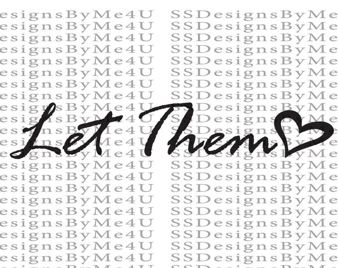 Let Them Poem 8.5x11 DIGITAL Print - Etsy Canada