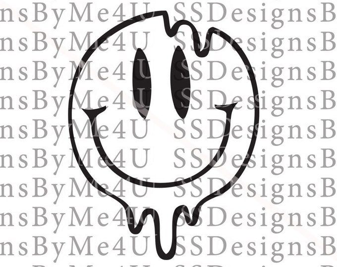 Vector Melting Face Emoji Design Svg, Jpg, Png, Eps - Etsy Canada