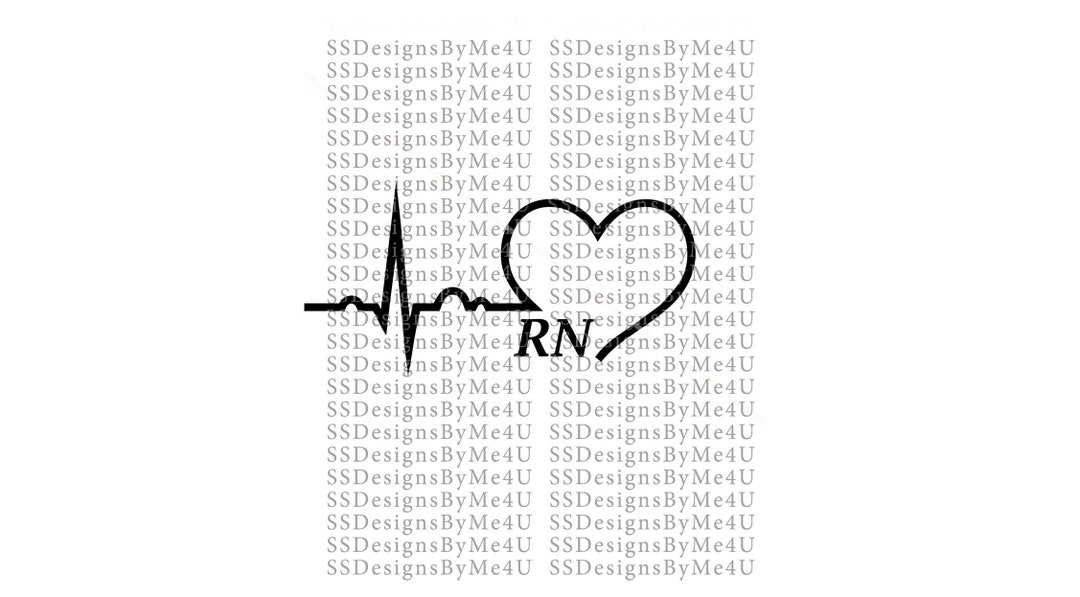 SVG, Registered Nurse, RN, Nurse Life, Pdf, Png, Jpg, Cricut Silhouette ...