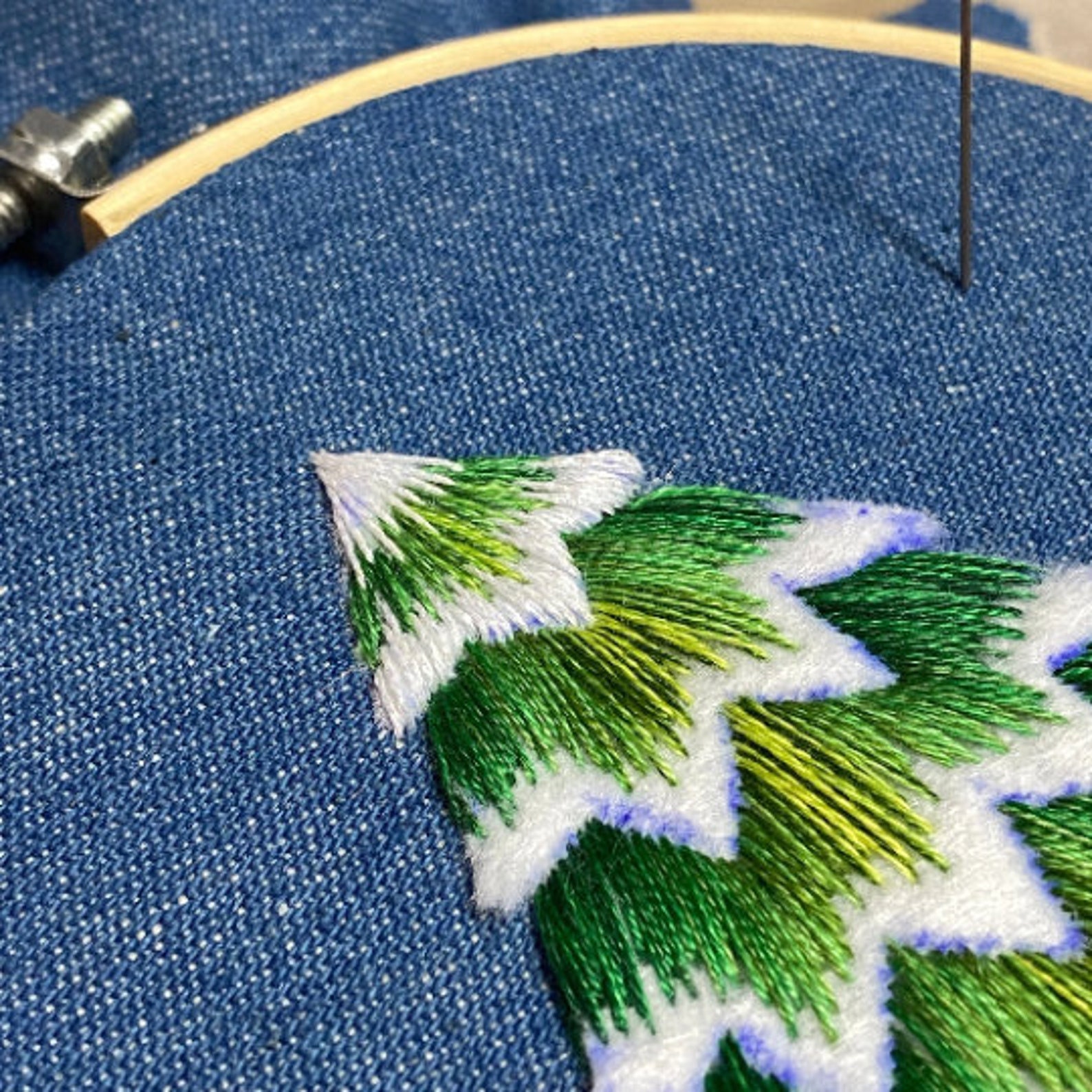 Christmas Tree Hand Embroidery Pattern PDF | Digital Download + Video ...