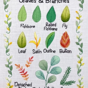 All 12 PDF Patterns for Hand Embroidery Samplers Guide Book + Complete ...