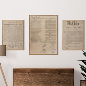 The Declaration of Independence, the Bill of Rights, the Constitution ...