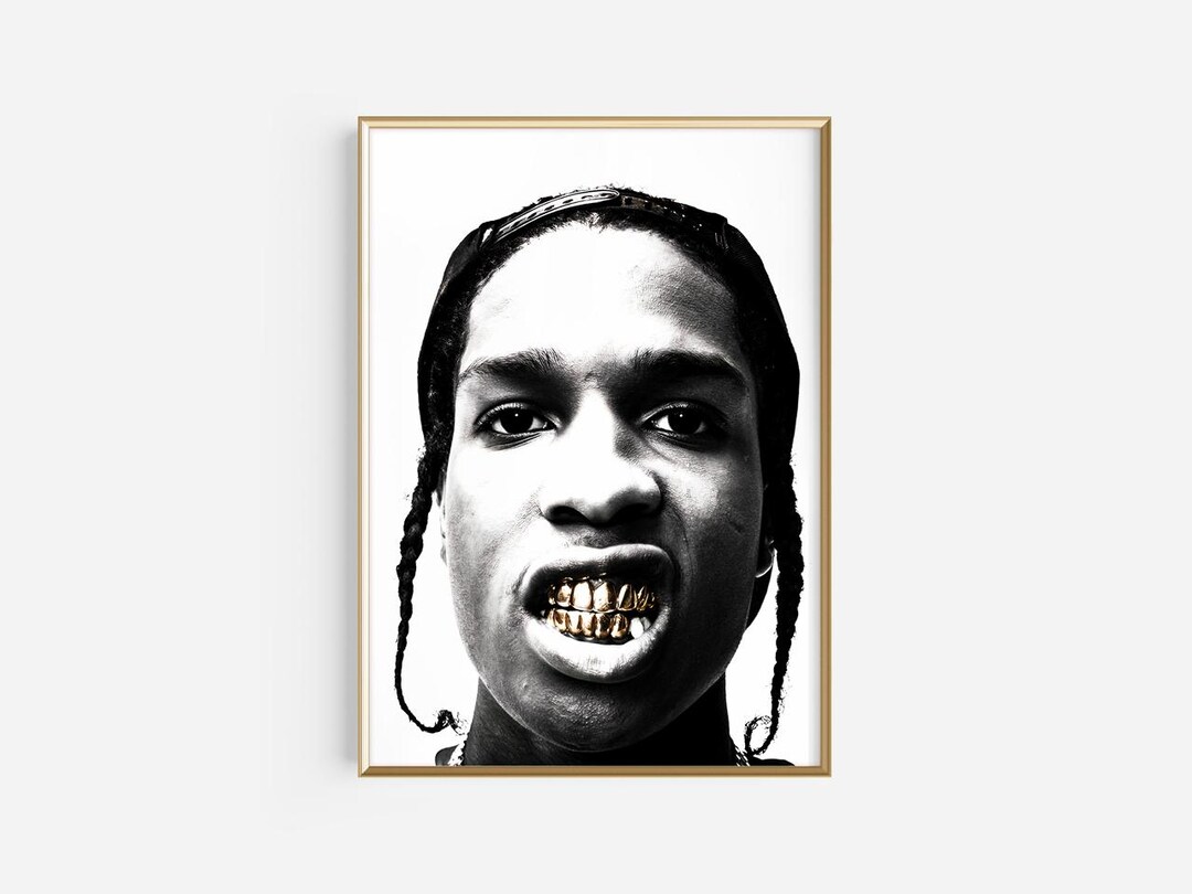 ASAP Rocky Poster ASAP Rocky Canvas Print ASAP Rocky Print Asap Rocky ...